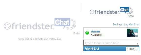 Friendster Memperkenalkan Fungsi Sembang (Chat) | Amanz