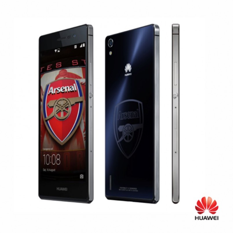 Peminat Arsenal? Huawei Ascend P7 Edisi Arsenal Akan Hadir Ke Malaysia ...