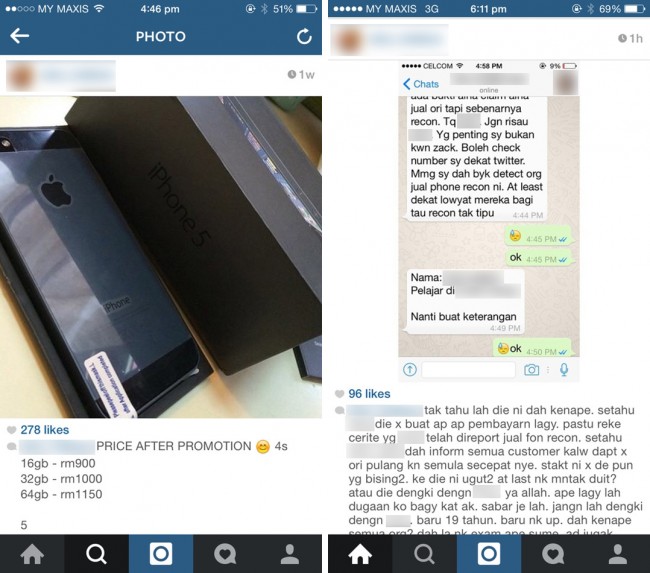Membongkar Rahsia Jualan iPhone Murah Pada Laman Instashop | Amanz