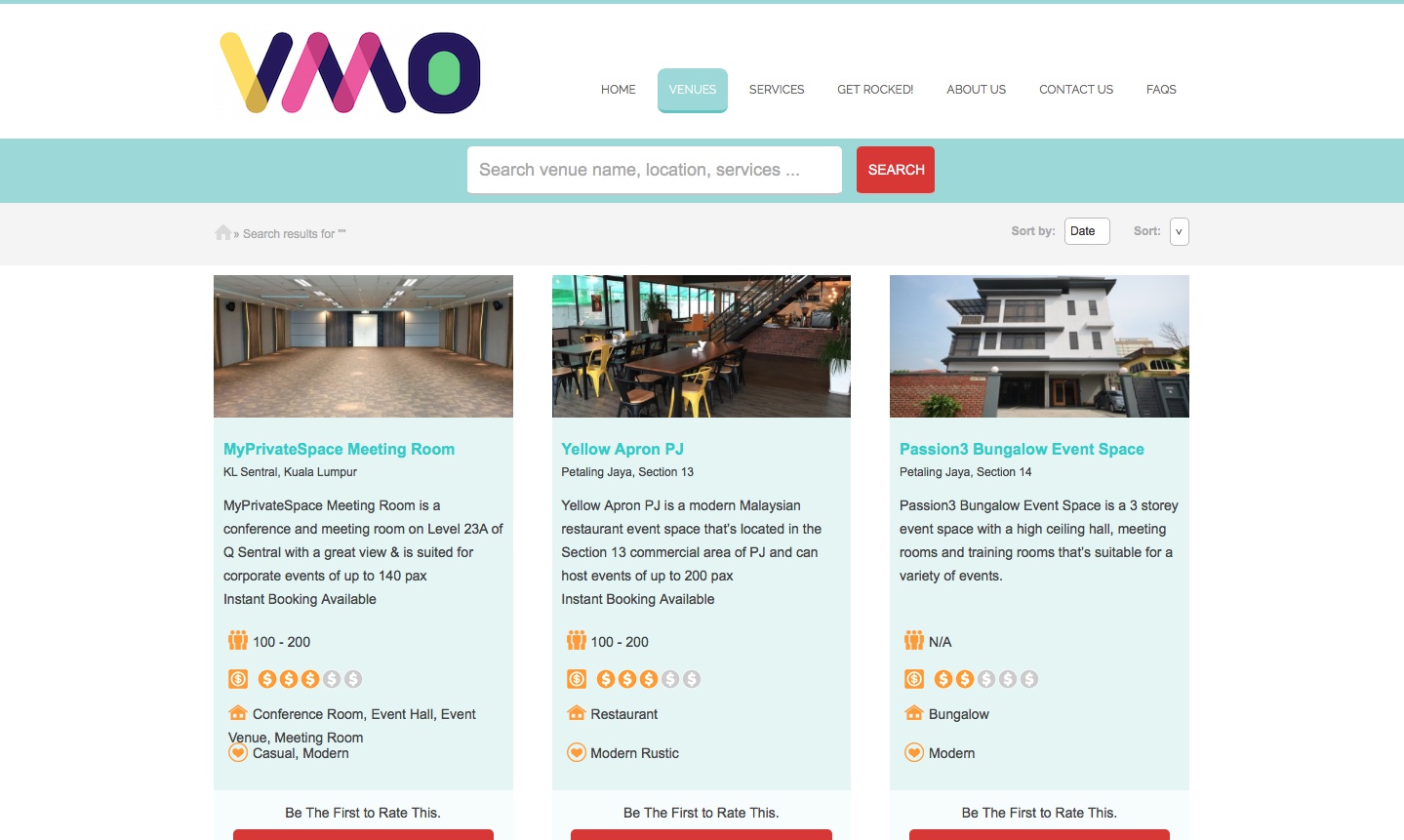 vmo.rocks – Perkhidmatan Tempahan Segera Untuk Lokasi Dan Perkhidmatan ...