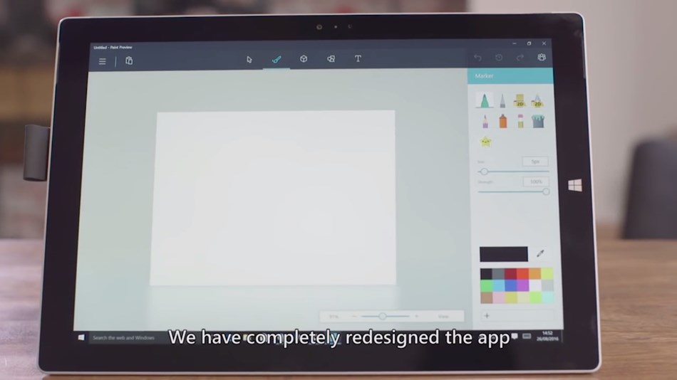 Aplikasi Paint Baru Daripada Microsoft Diperlihatkan Dalam Video ...