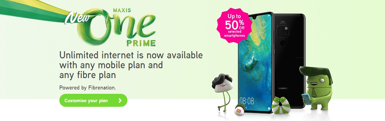 Maxis Mengemaskini Pelan MaxisOne Prime – Kini Hadir Dengan Data Tanpa ...