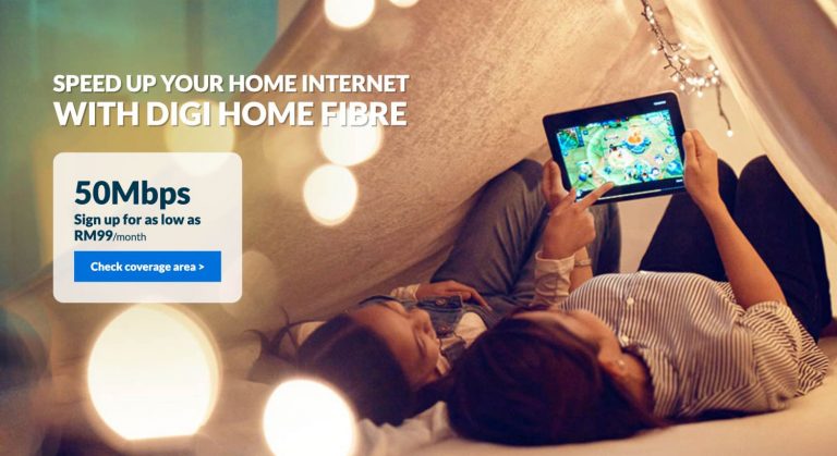 Digi Home Fibre Kini Ditawarkan Di Bandar Sunway, Bangi, Kajang, Rawang ...