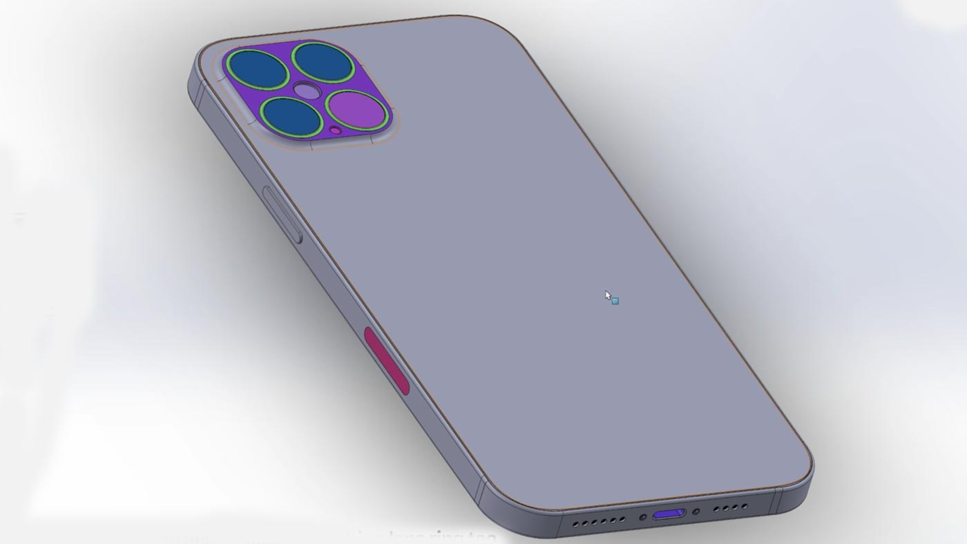 Lukisan CAD iPhone 12 Pro Max Menunjukkan Perubahan Rekaan Yang Besar ...