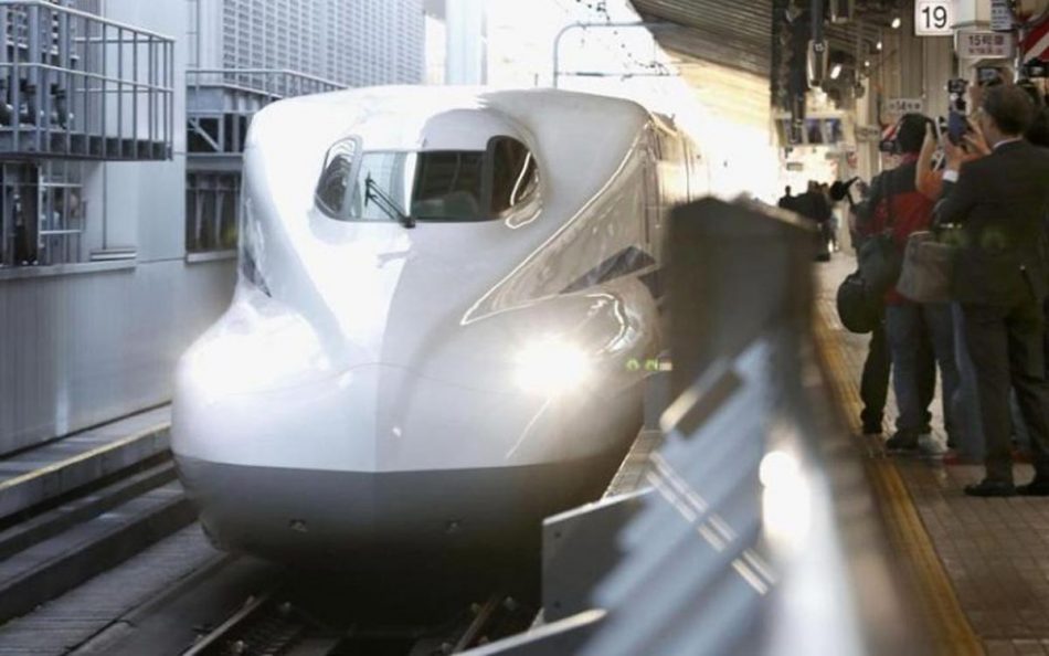 Jepun Melancarkan Kereta Api Halaju Tinggi Pertama Shinkansen Dengan ...
