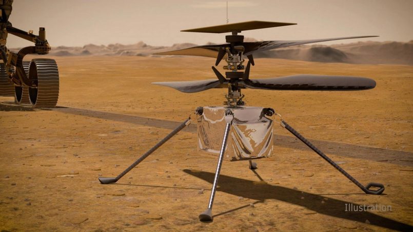 Helikopter Ingenuity Tidak Lagi Boleh Terbang Di Marikh | Amanz