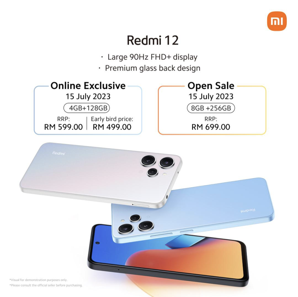 Redmi 12 Kini Rasmi Di Malaysia – Harga Bermula RM599 | Amanz