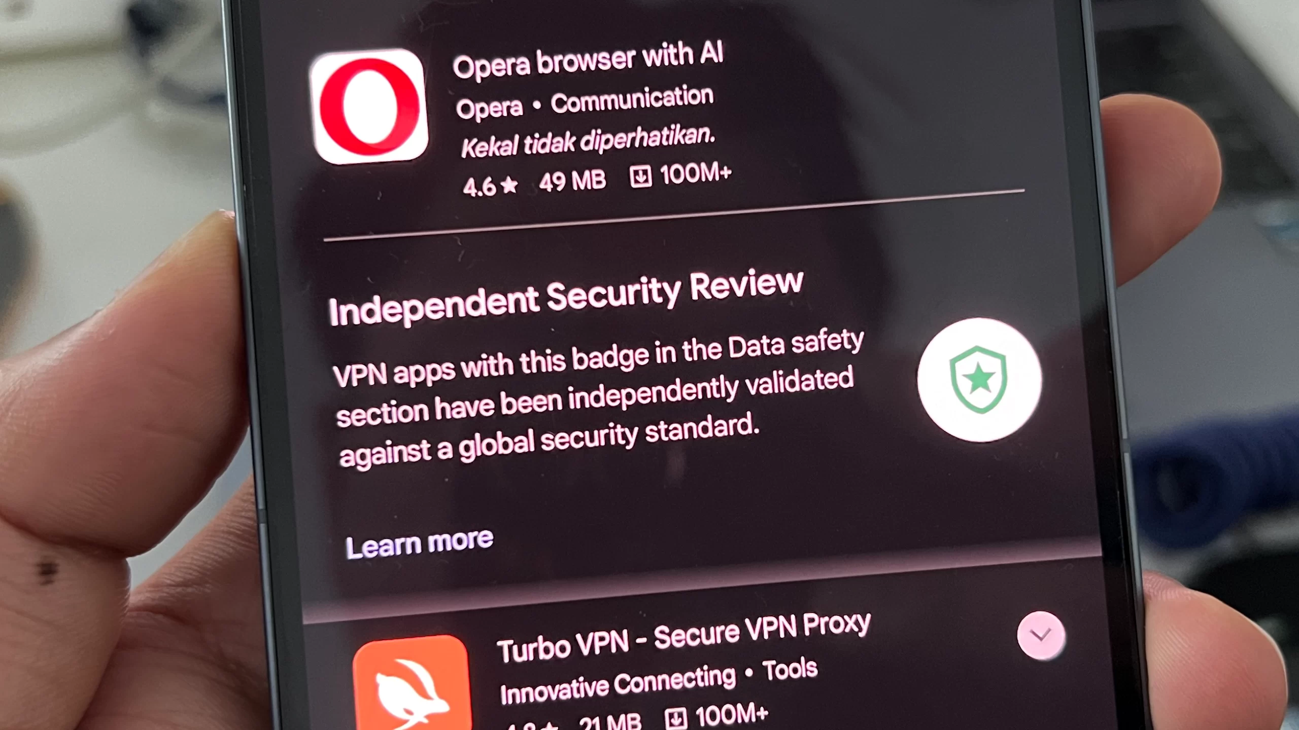 Google Play Store Akan Memaparkan Lencana “Independent Security Review ...