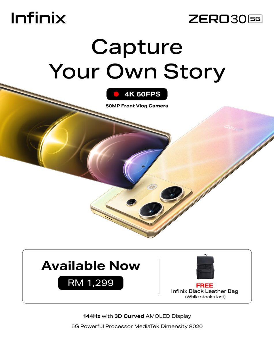 Infinix Zero 30 5G Kini Rasmi Di Malaysia Dengan Harga RM1,299 | Amanz