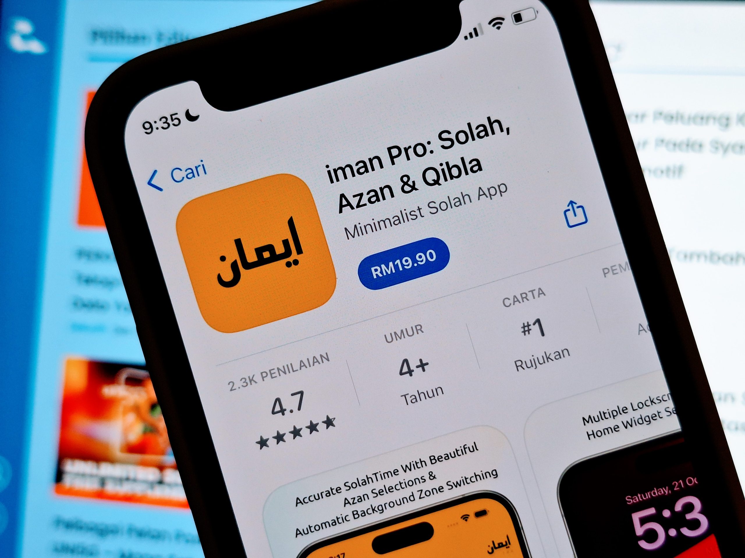 Aplikasi Iman Pro Untuk iPhone Diberikan Nafas Baharu – Menyokong Paparan iPad Dan Widget | Amanz