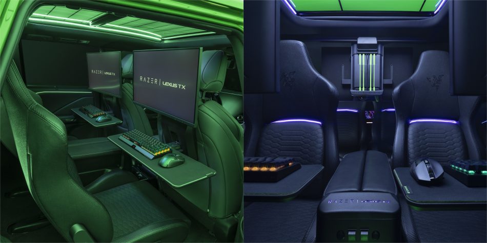 Razer Dan Lexus Memperlihatkan Konsep Kereta “Gaming” | Amanz