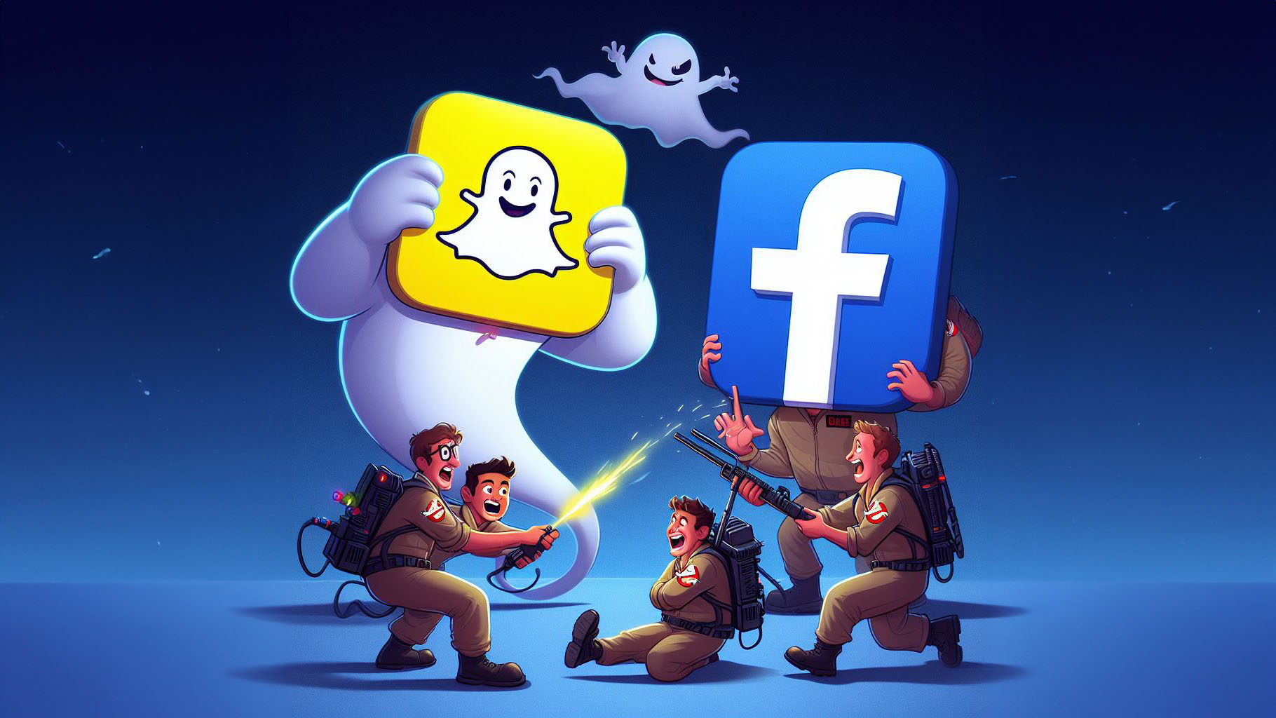 Facebook Pernah Mengintip Trafik Pengguna Snapchat Melalui Projek Ghostbusters | Amanz