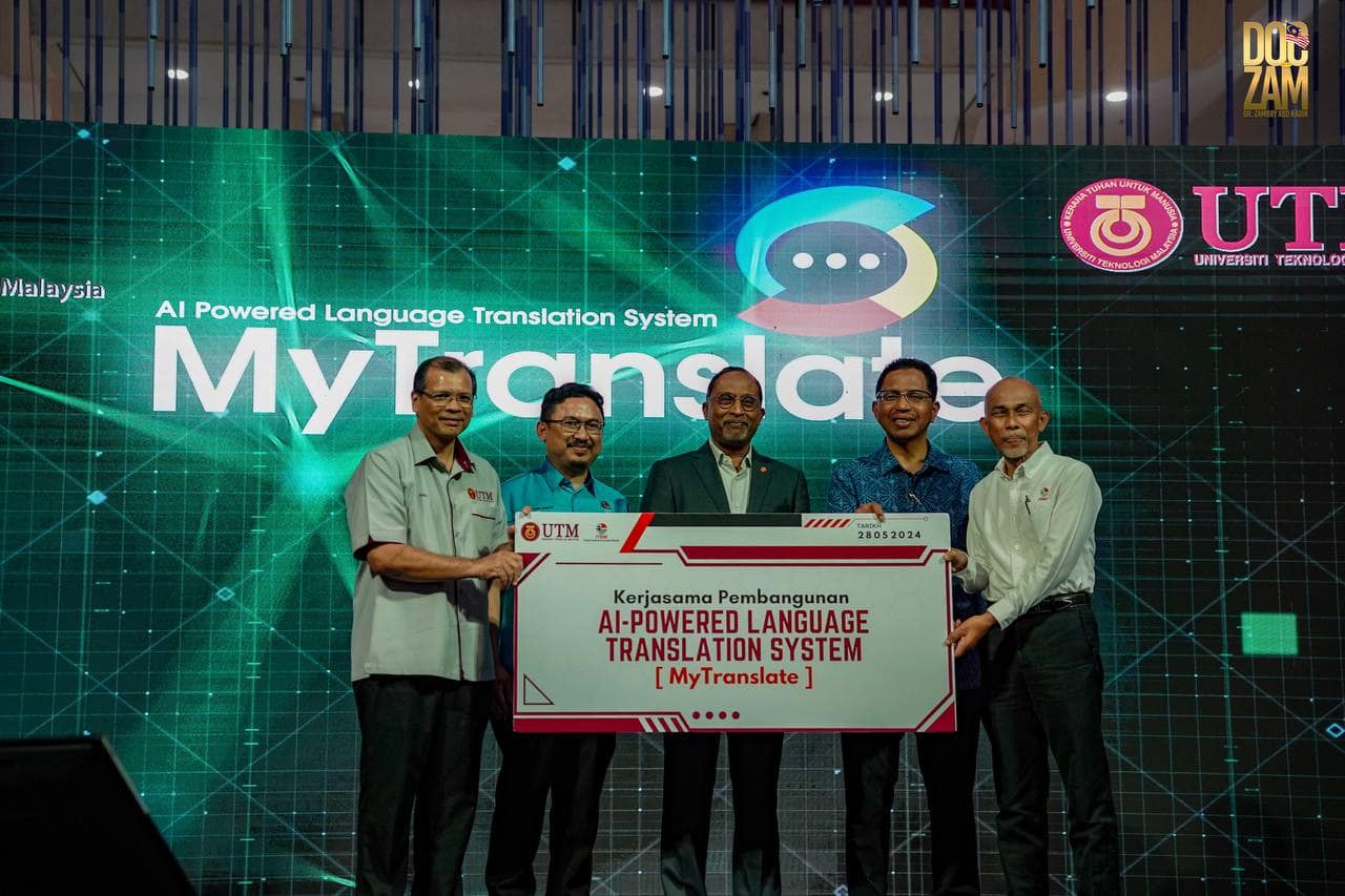 ITBM Dan UTM Akan Bangunkan MyTranslate – SIstem Terjemahan Yang Dikuasakan AI | Amanz