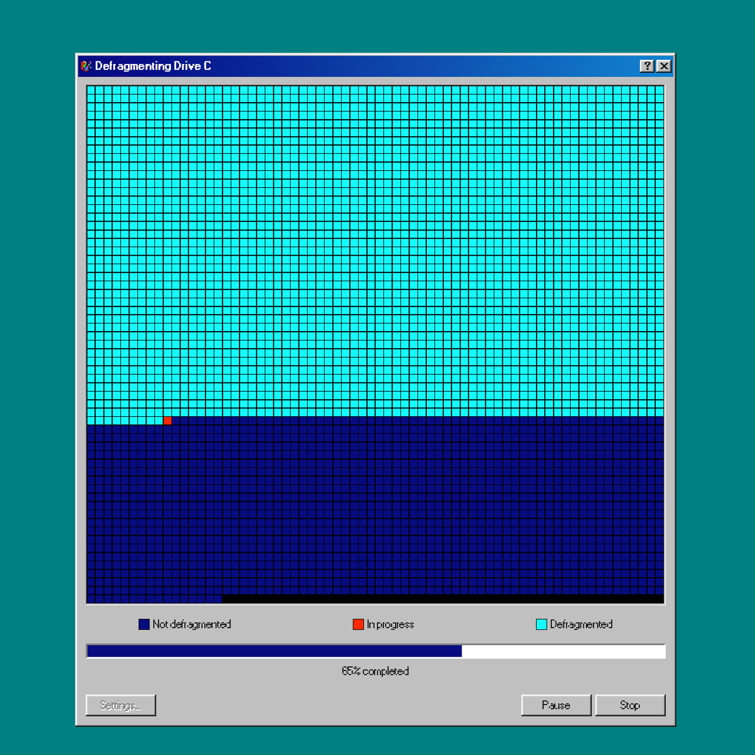 Laman Ini Melakukan Proses Defrag PC Secara Maya Untuk Yang Masih ...