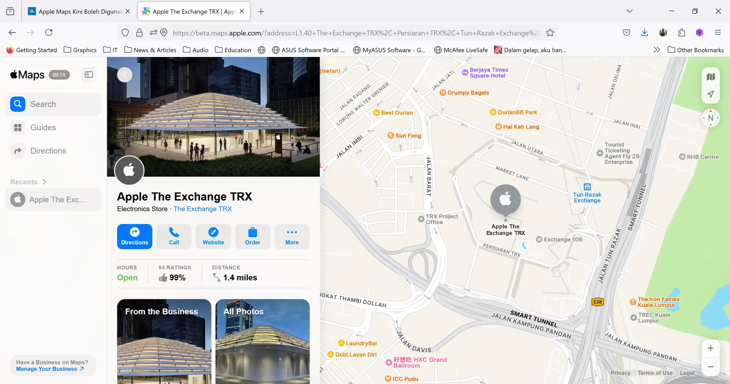 Pengguna Firefox? Anda Kini Boleh Mengakses Apple Maps | Amanz