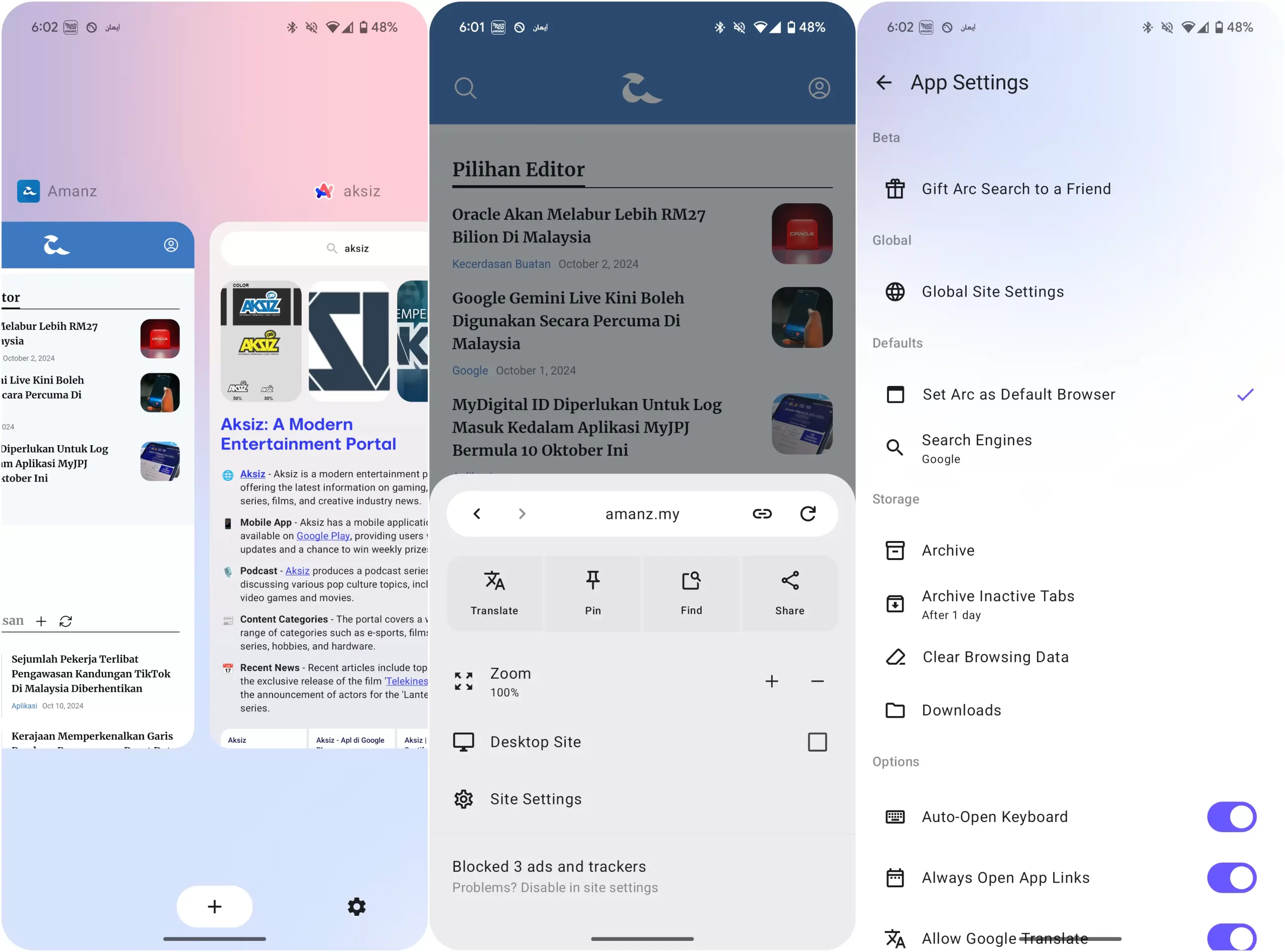 Pelayar Web AI “Arc Search” Kini Boleh Diuji Pada Peranti Android | Amanz