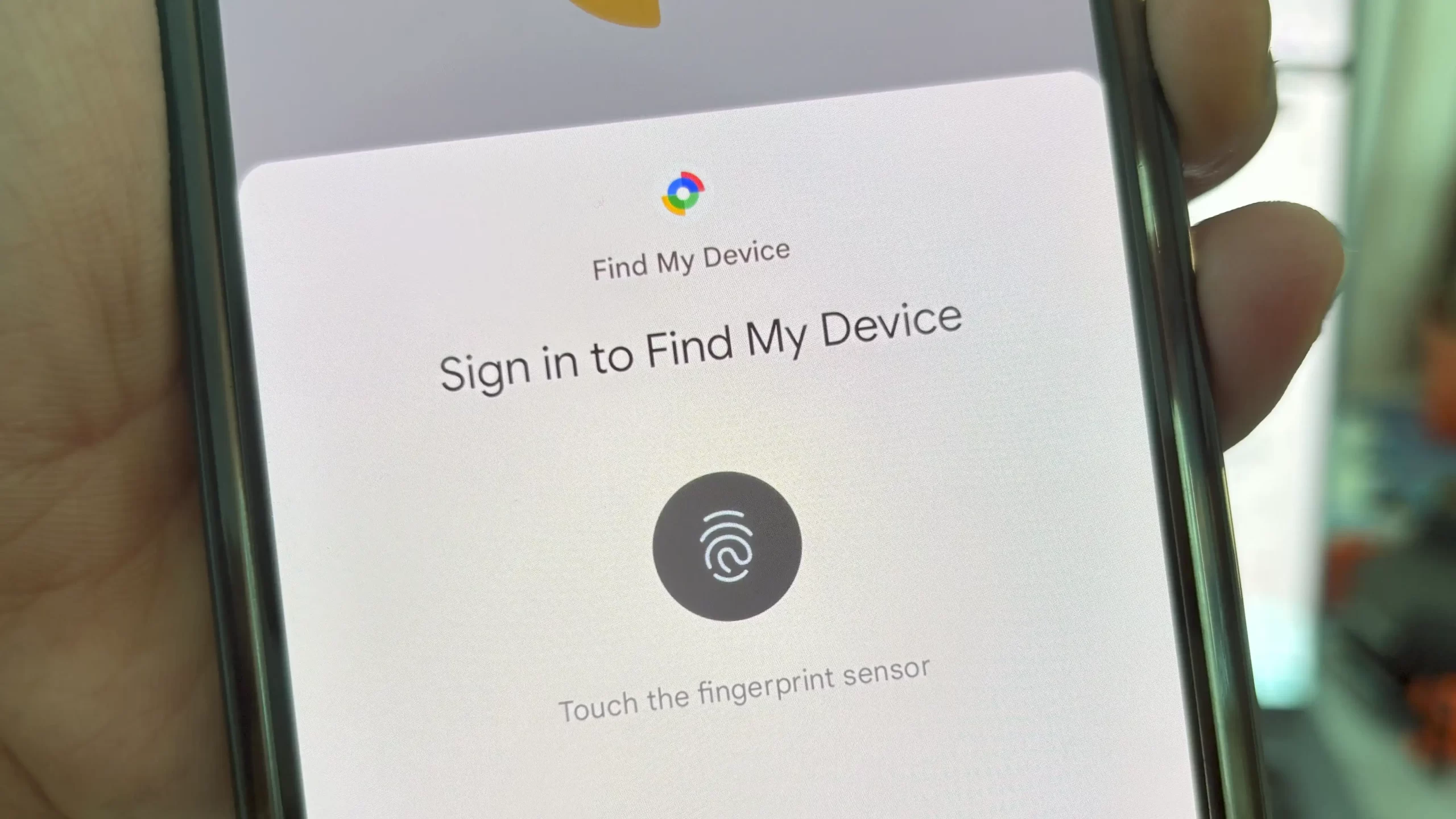 Anda Akhirnya Boleh Log Masuk Ke Google Find My Device Dengan Imbasan ...