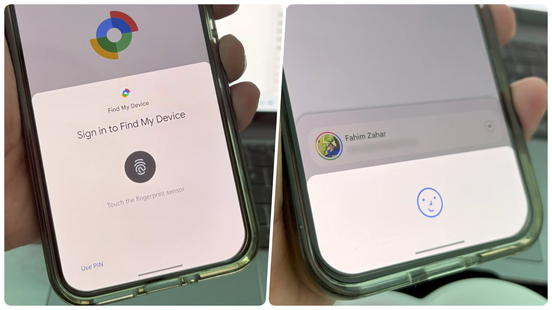 Anda Akhirnya Boleh Log Masuk Ke Google Find My Device Dengan Imbasan ...