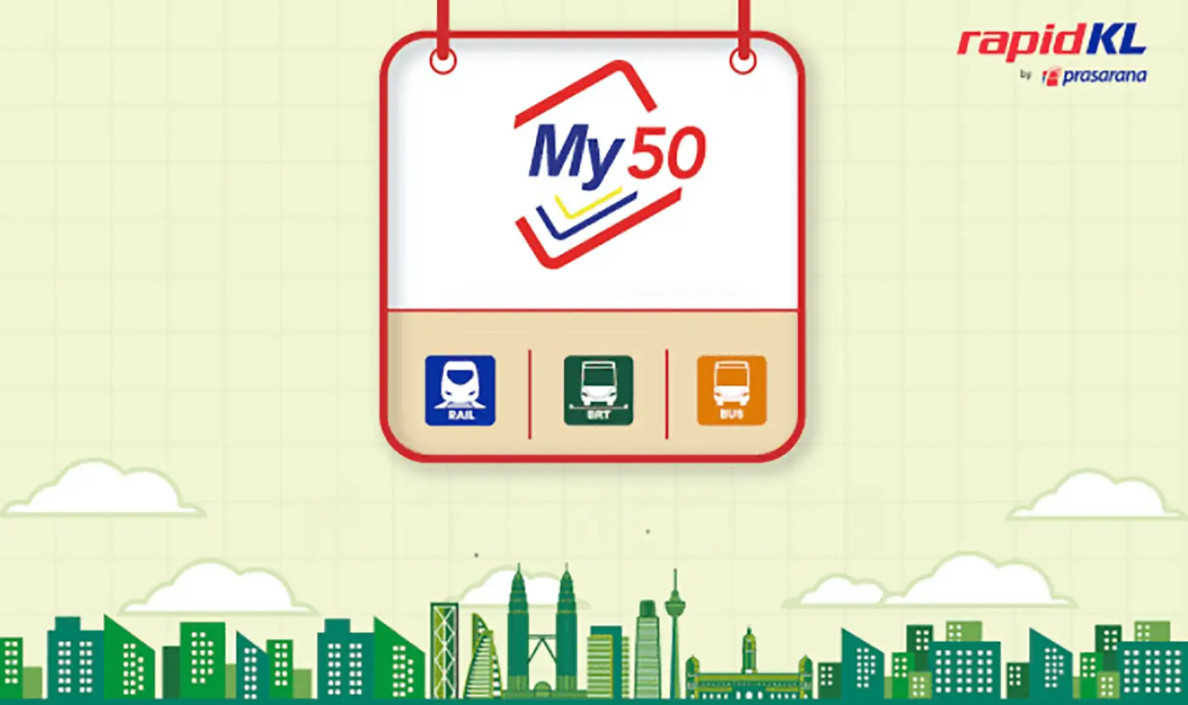 Pas My50 Boleh Diperbaharui Menggunakan TNG eWallet Bermula Mei 2025 | Amanz