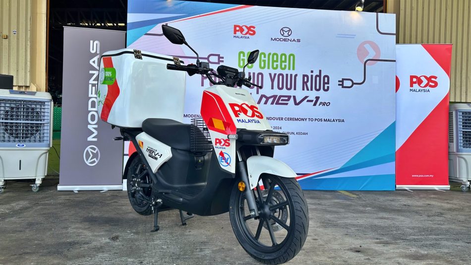 Pos Malaysia Menerima 1092 Motosikal Elektrik Modenas MEV-1 Pro – Akan Ditawarkan Kepada Awam ...