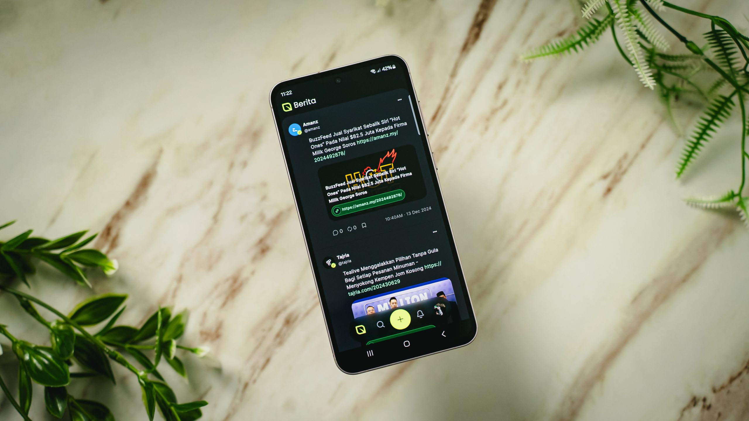Aplikasi Daun Kini Sedia Diuji – Platform Media Sosial Baharu, Turut Menyertakan Tab Khusus ...