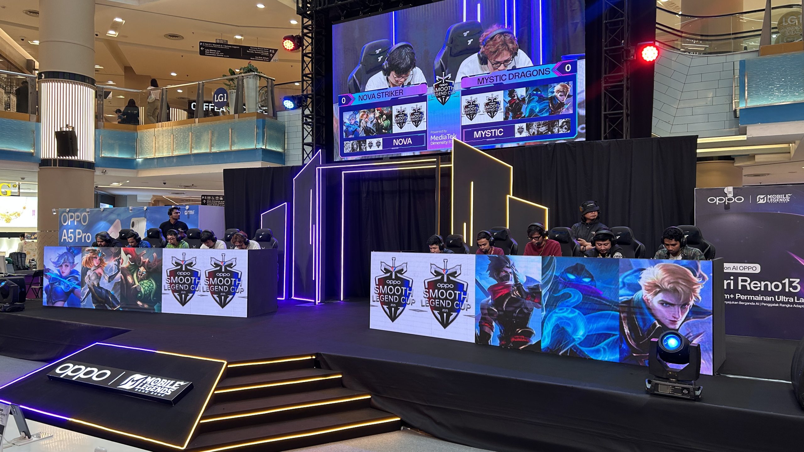 OPPO Smooth Legend Cup 2025 Kini Berlangsung Di Sunway Pyramid Dengan ...