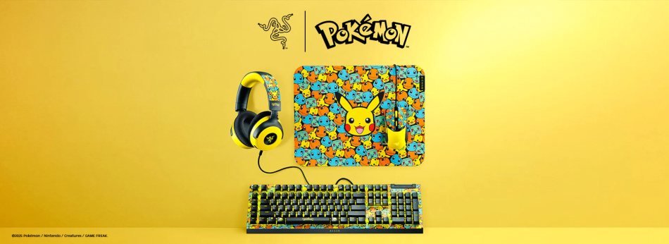 Razer Memperkenalkan Siri Aksesori Gaming Bertemakan Pokemon – Razer ...