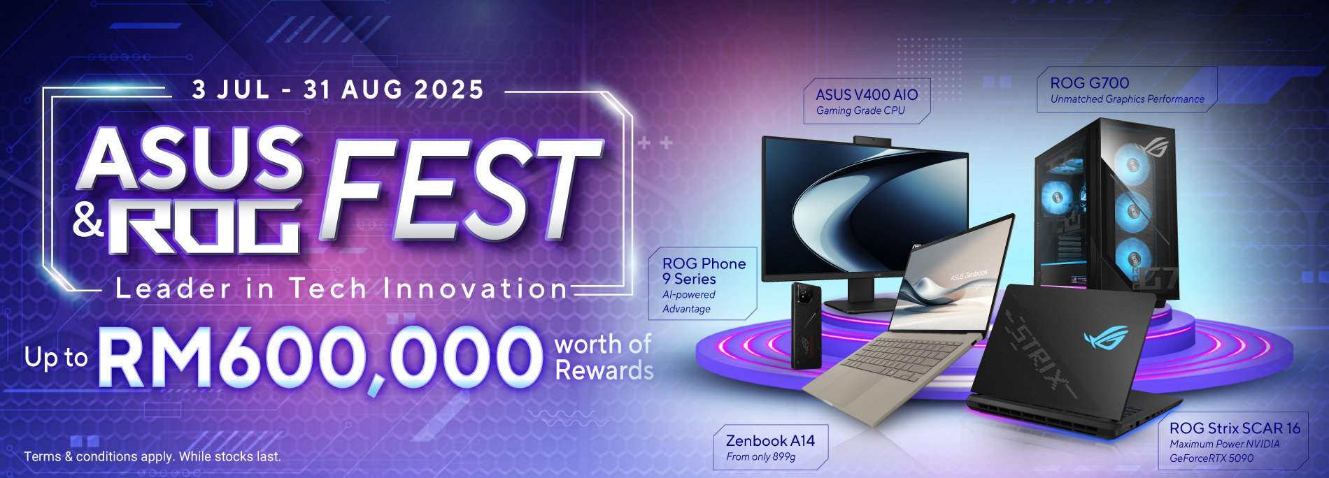 Acara Promosi ASUS Dan ROG Fest Kembali – Menawarkan Diskaun Sehingga ...