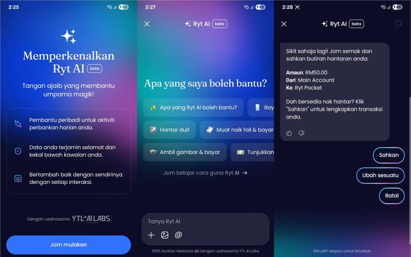Ryt Bank Dilancarkan – Bank Digital Konvensional Dengan Fokus Terhadap Integrasi AI | Amanz