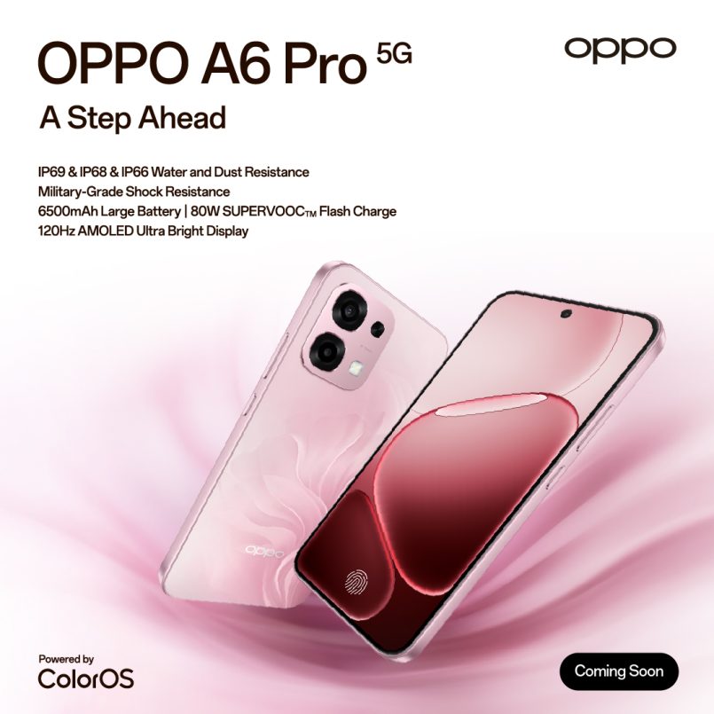 Kehadiran Oppo A6 Pro 5G Untuk Pasaran Malaysia Diacah Secara Rasmi | Amanz