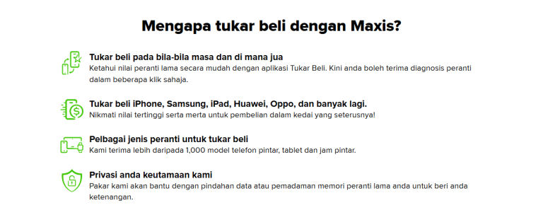 Pelan Pascabayar Maxis Kini Lebih Memudahkan Anda Memiliki Peranti ...