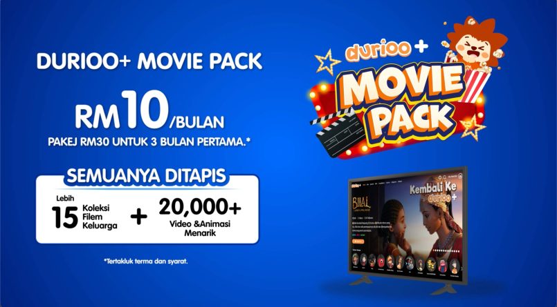 Durioo+ Hadir Dengan Promosi Langganan RM30 Untuk Tiga Bulan | Amanz