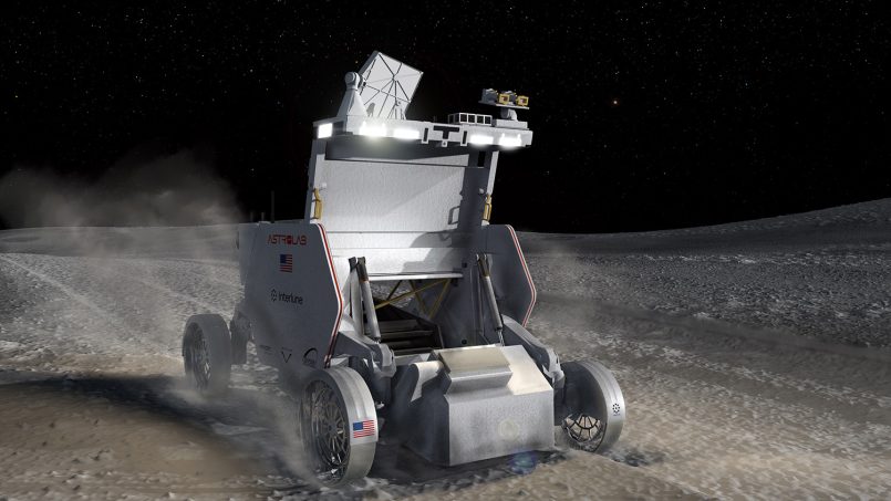 Mesin Melombong Helium-3 Di Permukaan Bulan Sedang Dibangunkan