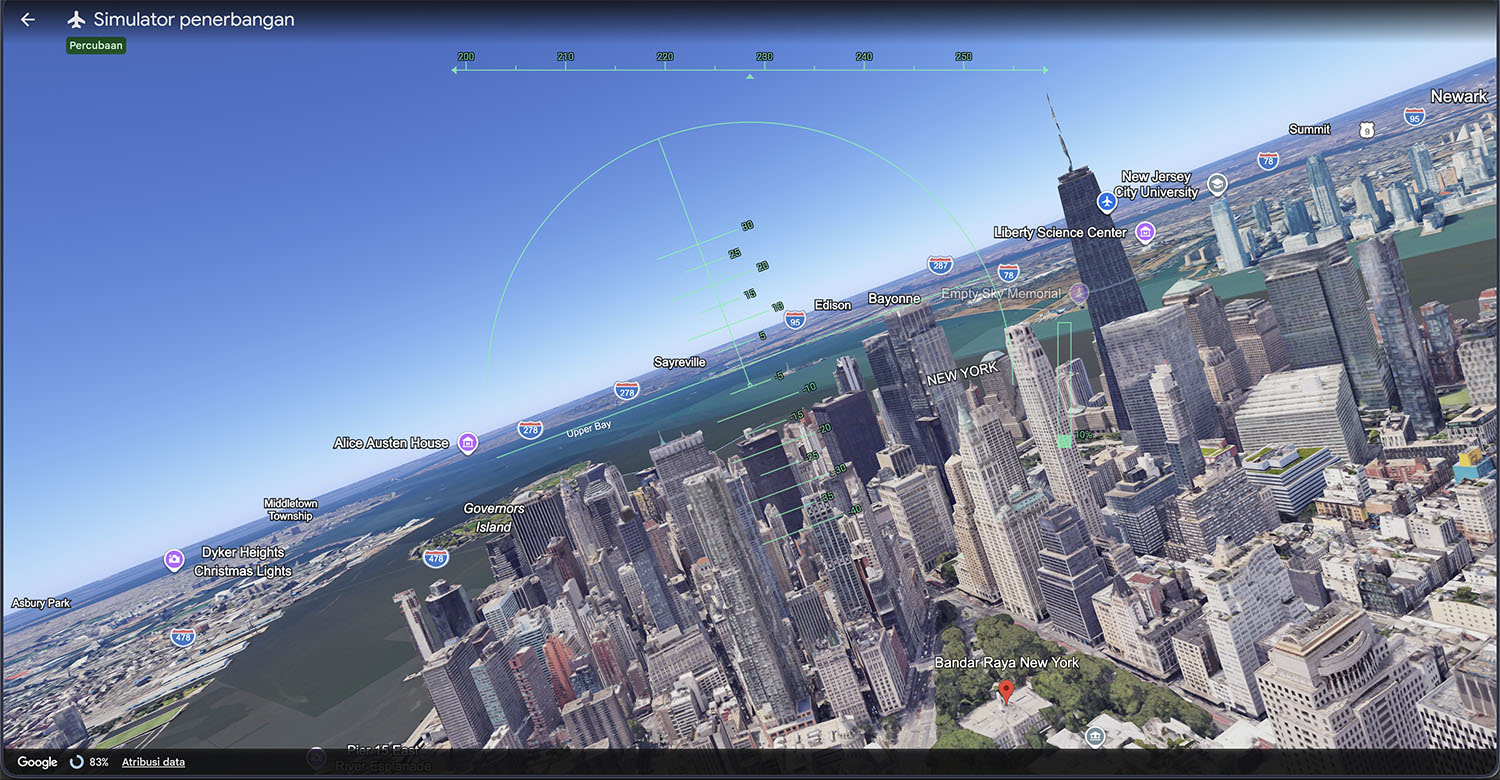Mod Simulator Penerbangan Kini Boleh Dimainkan Dalam Google Earth - Newswav